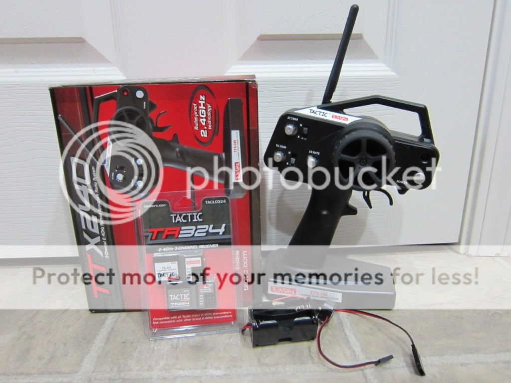 FS: Tactic TTX240 2.4GHz Transmitter and 2 TR-324 Receiver - R/C Tech ...