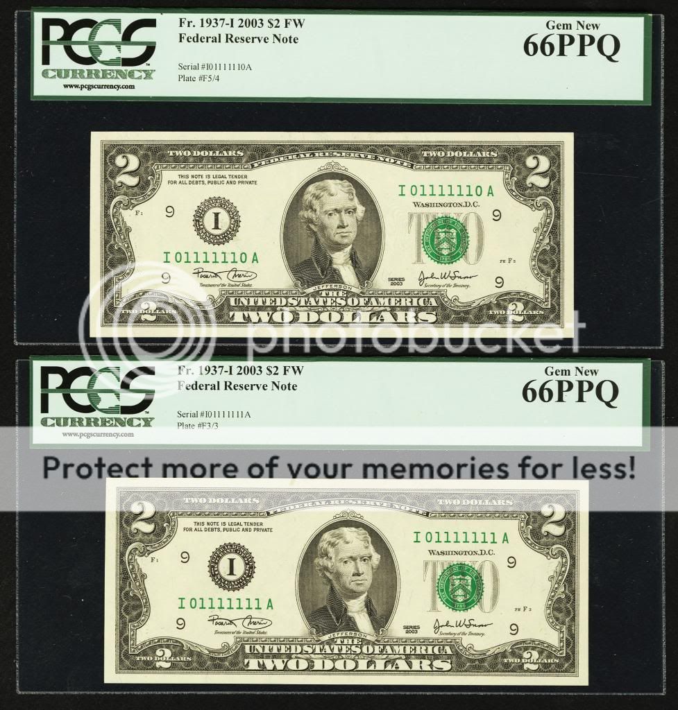 Show your super radar notes/bills - 1$ 2$ 5$ 10$ 50$ 100$ and ...